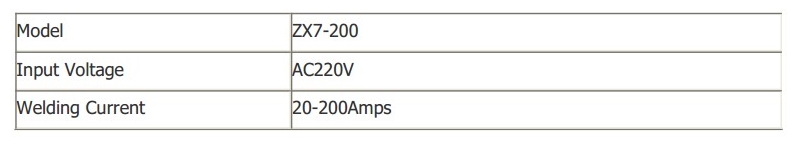 INVERTER ZX7-200 200 แอมแปร์ 220 v /20-200 A (39x17x28cm) | inseegold